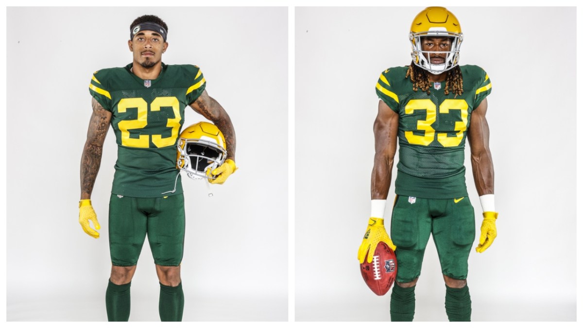 Packers unveil 1950s throwback uniforms that they will wear this year ...